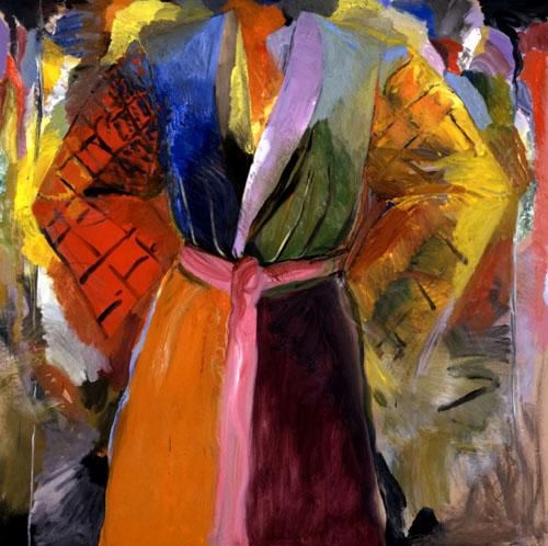 Jim Dine | THE ROBE FOLLOWING HER #4 | MutualArt