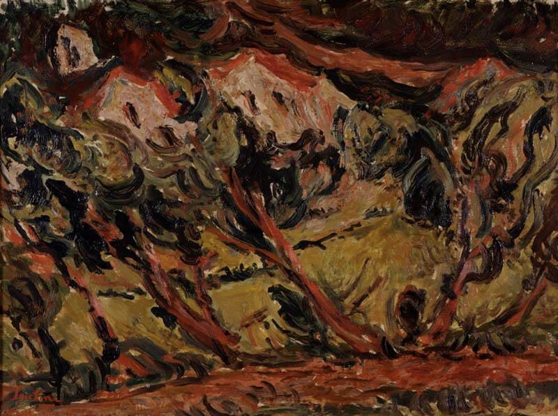 Chaim Soutine | PAYSAGE DE CERET (Circa 1919) | MutualArt