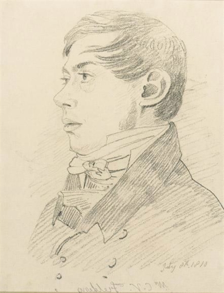 John Varley | PORTRAIT OF COPLEY FIELDING | MutualArt