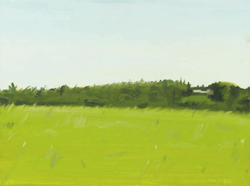 Alex Katz | LANDSCAPE (WITH TREES) | MutualArt