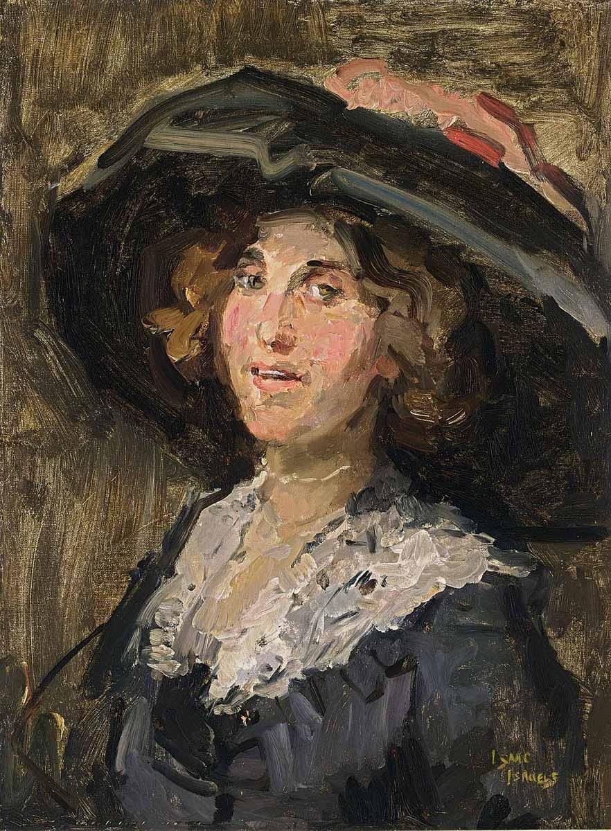 Isaac Israëls | A PORTRAIT OF SOPHIE DE VRIES | MutualArt