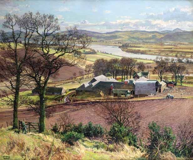 James McIntosh Patrick‏ | THE RIVER TAY FROM KINFAUNS | MutualArt