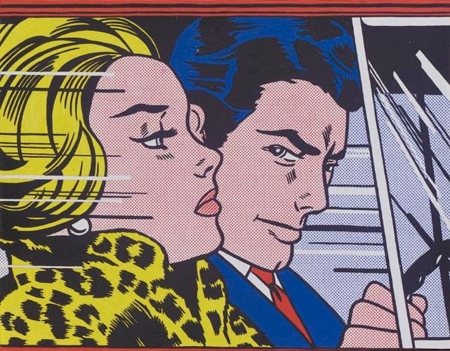 Richard Pettibone | ROY LICHTENSTEIN, IN THE CAR, 1963 | MutualArt