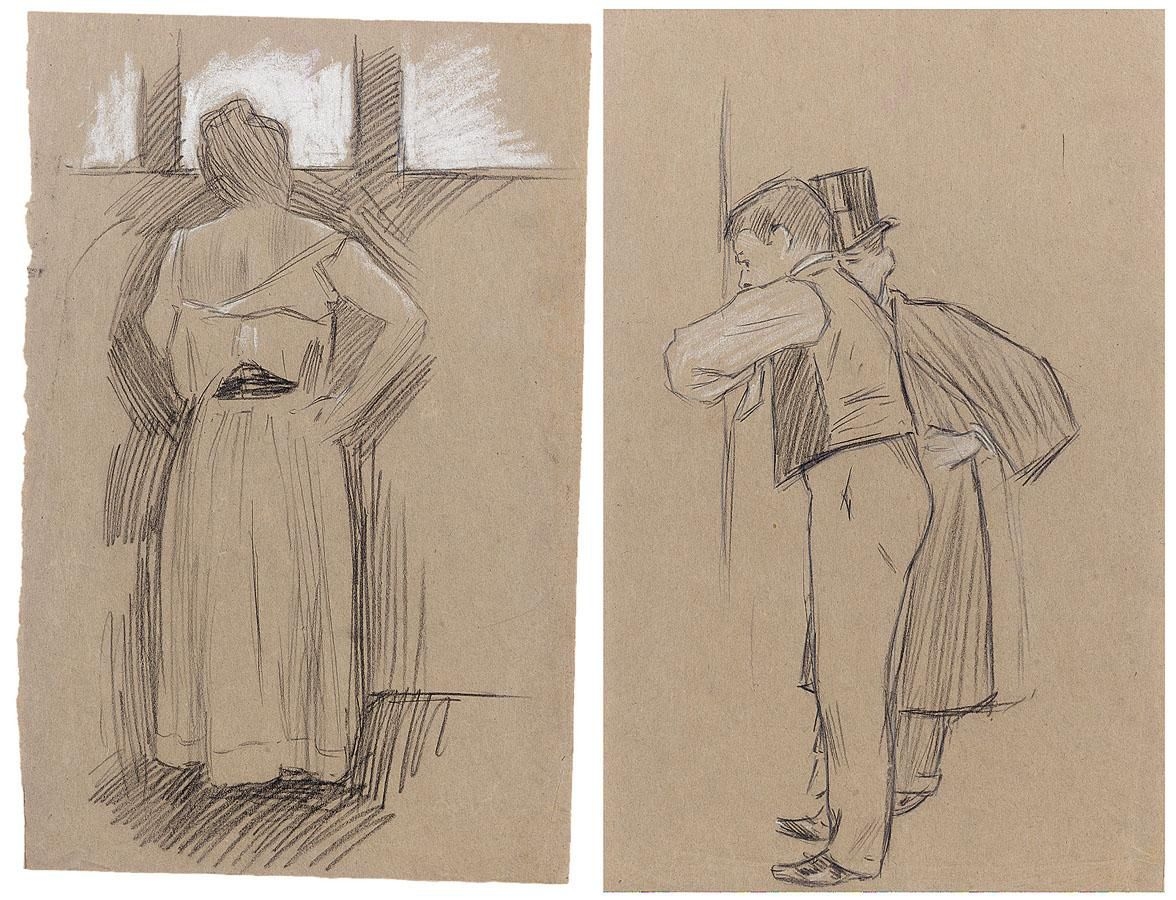 Sir William Rothenstein | PORTRAIT OF A LADY IN A HEADSCARF | MutualArt