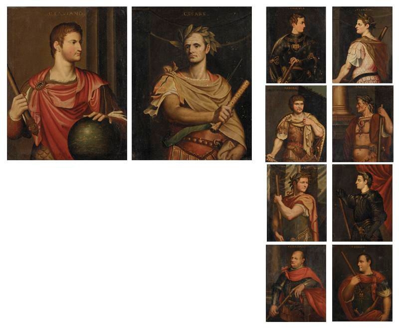 Titian | PORTRAITS OF ROMAN EMPERORS: A SET OF TEN PAINTINGS | MutualArt