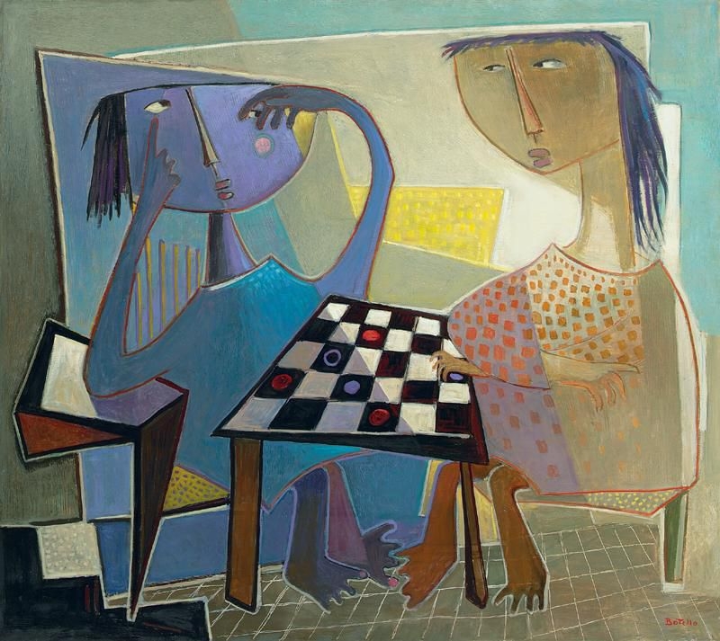 Ángel Botello | CHECKER PLAYERS | MutualArt