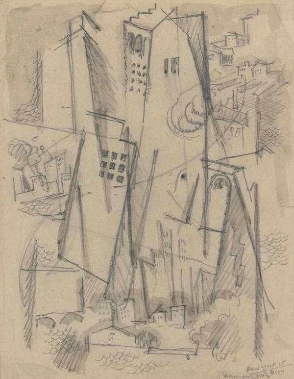 Albert Gleizes | DOWNTOWN NEW YORK | MutualArt