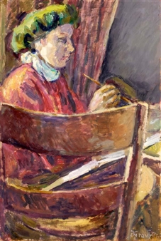 Duncan Grant | PORTRAIT OF GEORGE BERGEN | MutualArt