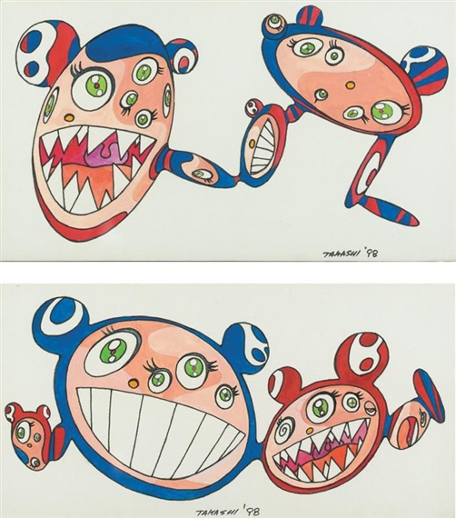 Takashi Murakami | UNTITLED (PAIR OF DRAWINGS) | MutualArt