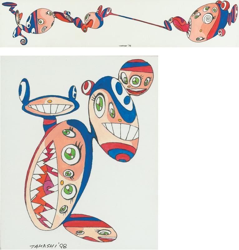 Takashi Murakami | UNTITLED (PAIR OF DRAWINGS) | MutualArt
