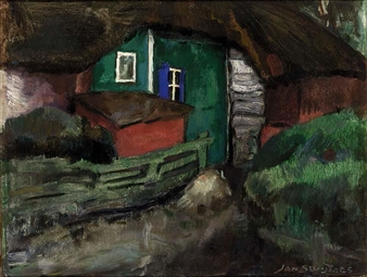 Jan Sluijters | FARM NEAR STAPHORST (Circa 1915) | MutualArt