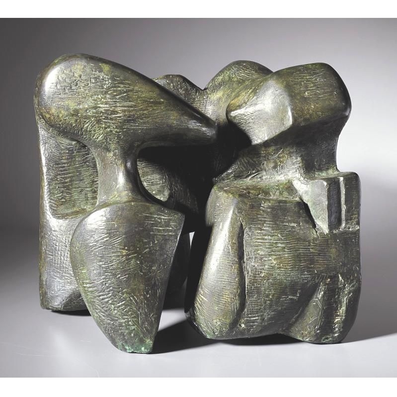 Henry Moore | SKELETON FIGURE | MutualArt
