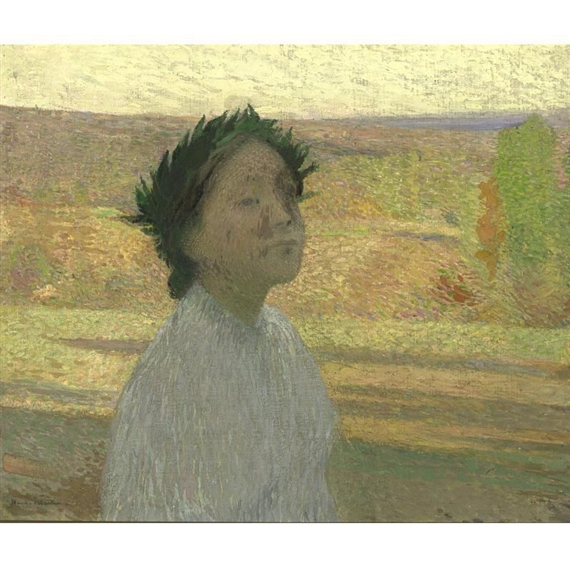 Henri Martin | PORTRAIT DE FEMME | MutualArt
