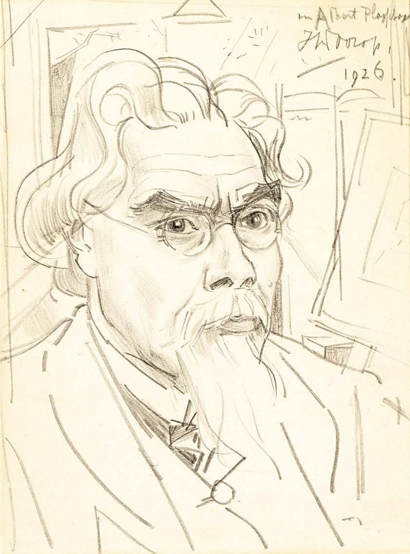 Jan Toorop | SELF PORTRAIT | MutualArt