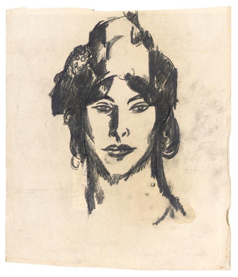John Duncan Fergusson | PORTRAIT OF MEG MORRIS, PORTRAIT OF ANNE ...