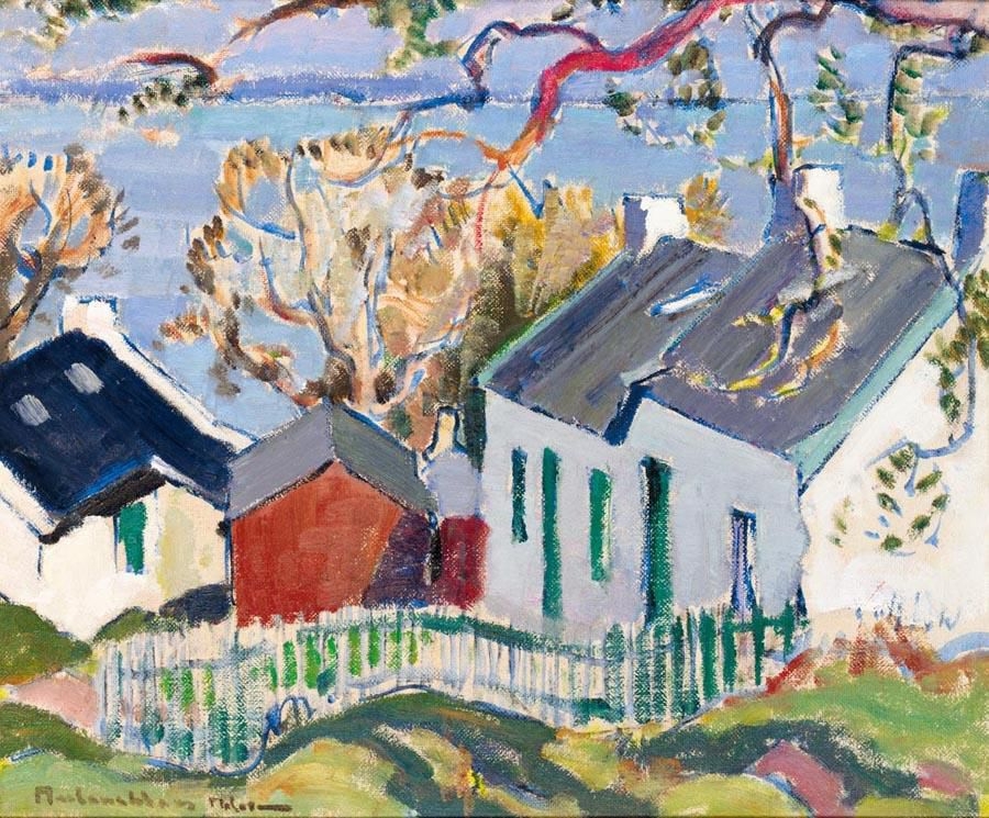 John MacLauchlan Milne | ARRAN COTTAGES | MutualArt