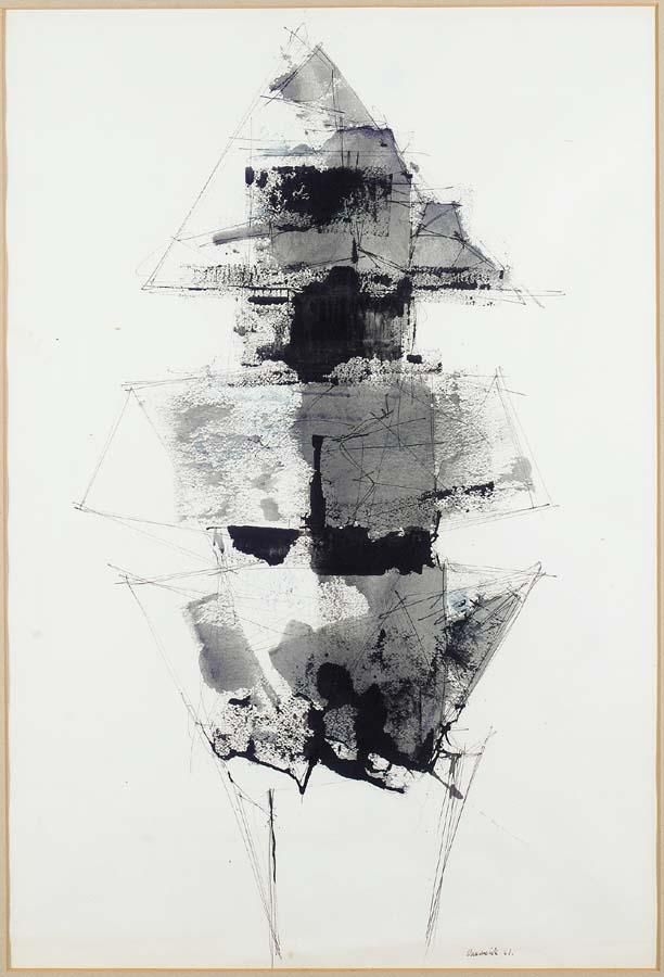 Lynn Chadwick | (I) TROG (II) DRAWING FOR TROG | MutualArt