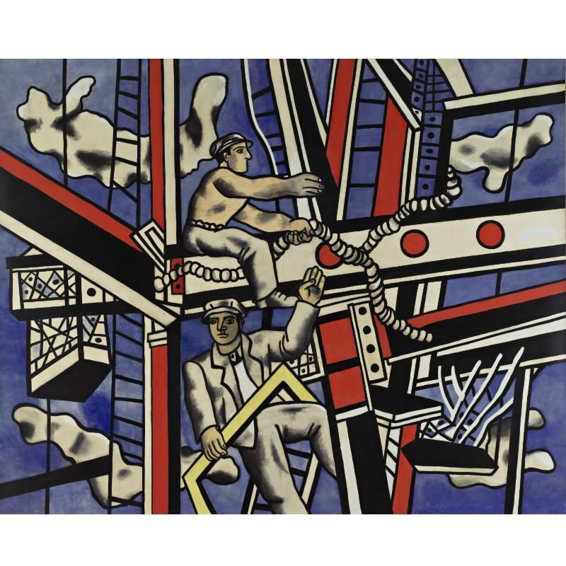 Fernand Léger | LES CONSTRUCTEURS | MutualArt