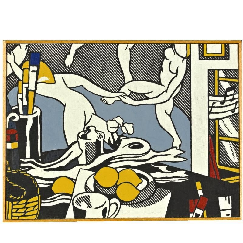Richard Pettibone | ROY LICHTENSTEIN, THE ARTIST'S STUDIO: THE DANCE, 1974 | MutualArt