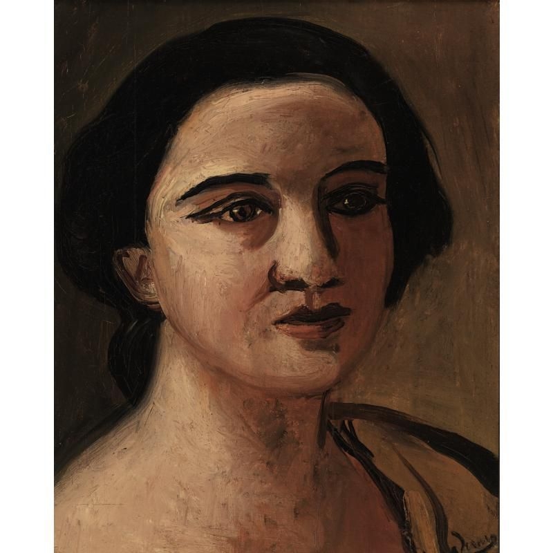 André Derain | PORTRAIT OF A WOMAN (Circa 1928) | MutualArt