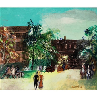 Dufy Jean | BOIS DE BOULOGNE | MutualArt