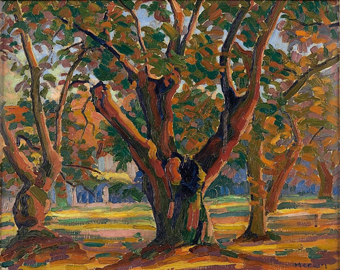 Auguste Herbin | ARBRES | MutualArt