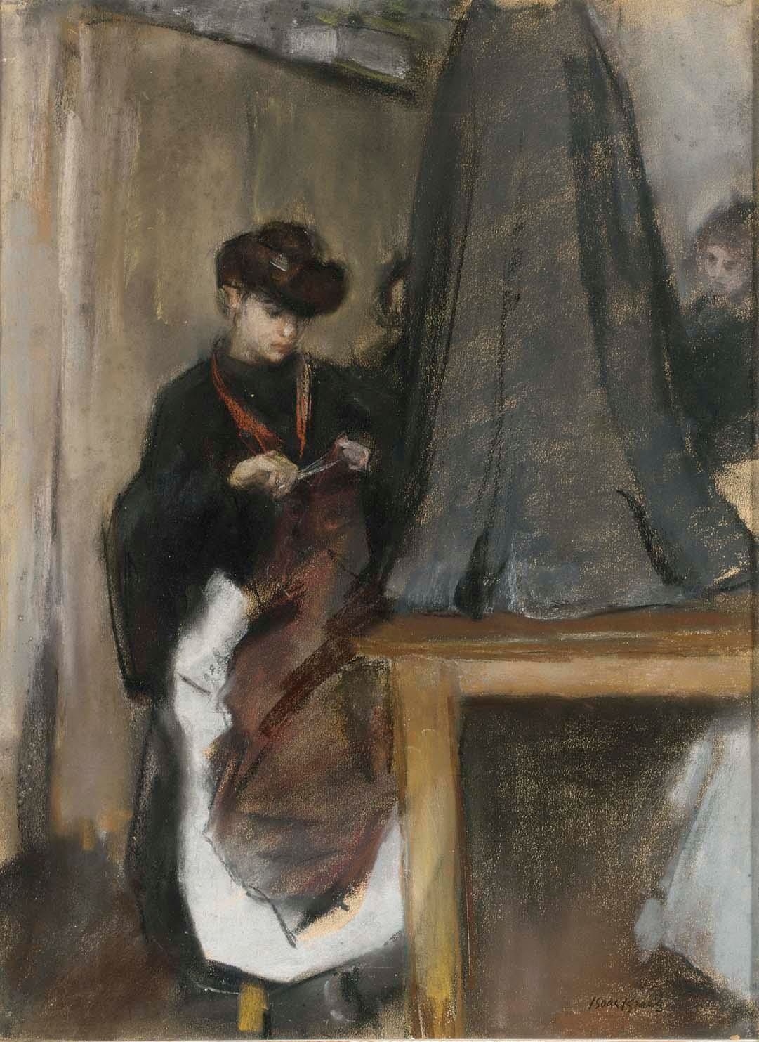 Isaac Israëls | in the fashion studio | MutualArt