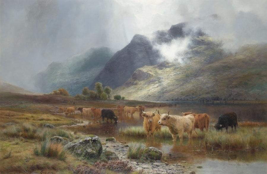 Louis B. Hurt | Loch Lubnaig and Ben Vane | MutualArt