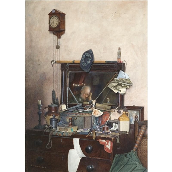 Charles Spencelayh | His Dreams | MutualArt