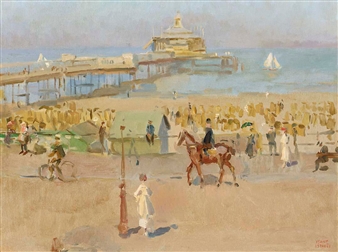 Isaac Israëls | A PORTRAIT OF SOPHIE DE VRIES | MutualArt