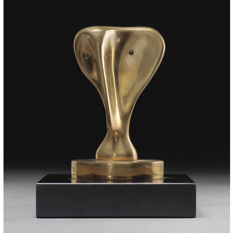 Henry Moore | Curved Head (1981) | MutualArt