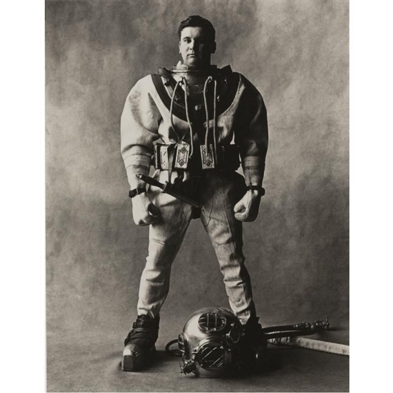 Irving Penn | 'deep sea diver' | MutualArt