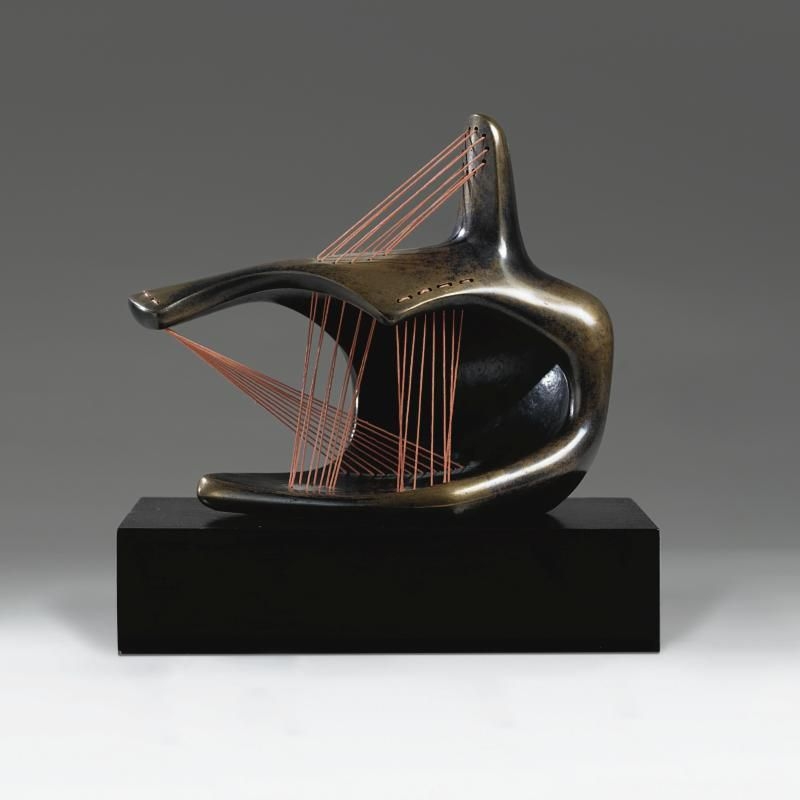 Henry Moore | STRINGED FIGURE (1939) | MutualArt