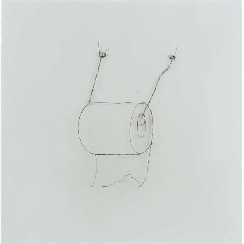 Vik Muniz | Paper and Wire (From Pictures of Wire) | MutualArt