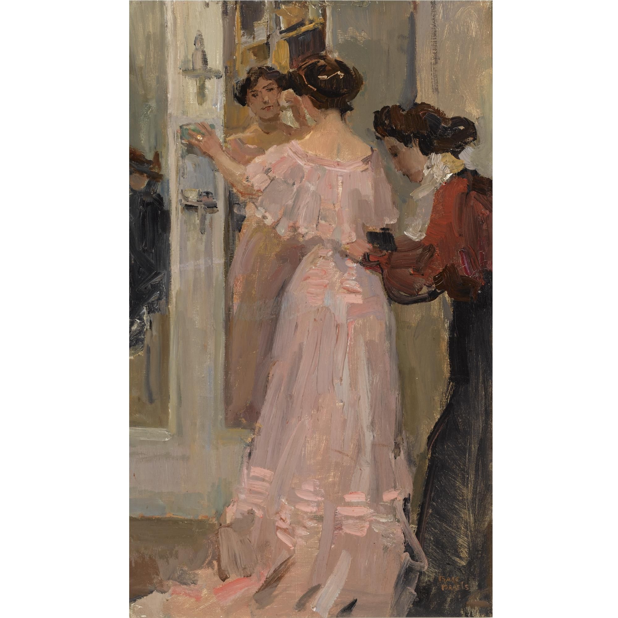 Isaac Israëls | A street scene in Paris | MutualArt