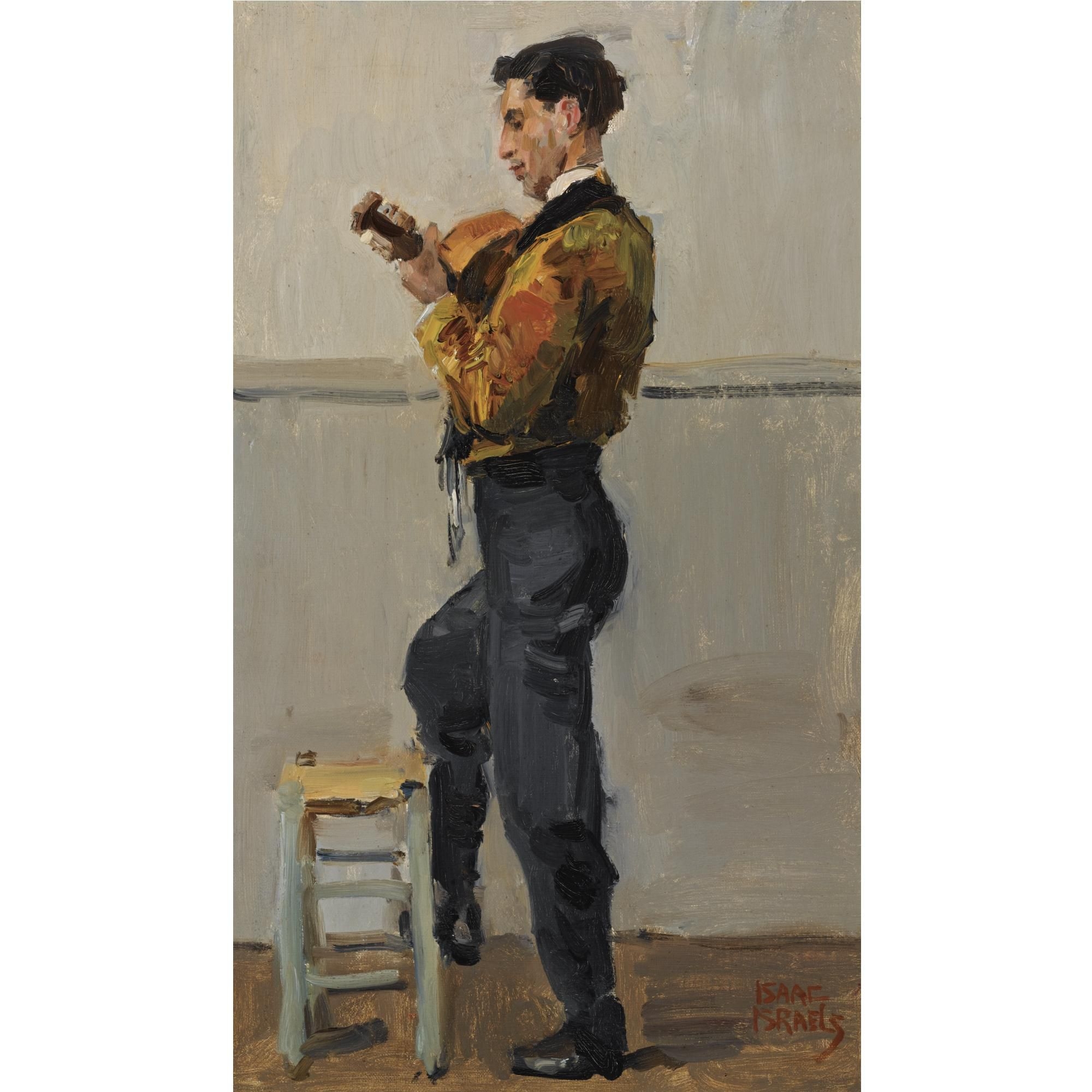 Isaac Israëls | A street scene in Paris | MutualArt