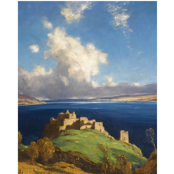 David Young Cameron | castle urquhart and loch ness | MutualArt