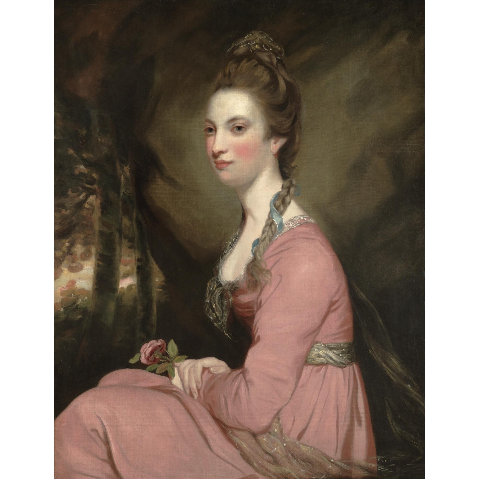 Sir Joshua Reynolds | Portrait of a lady | MutualArt