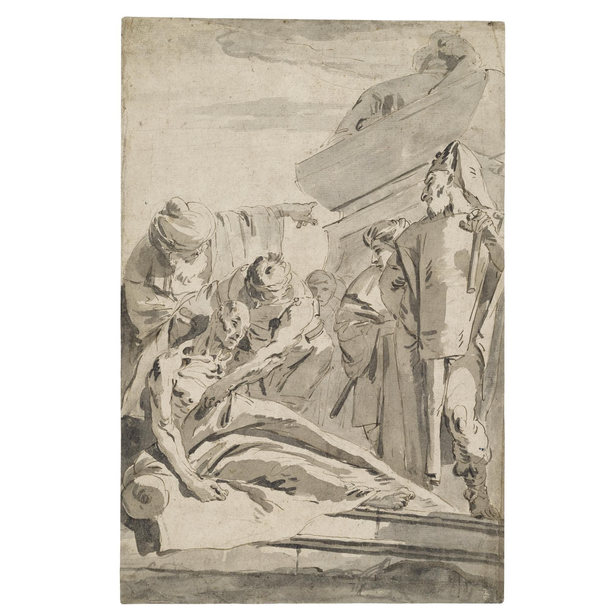 Giovanni Battista Tiepolo | the death of seneca | MutualArt