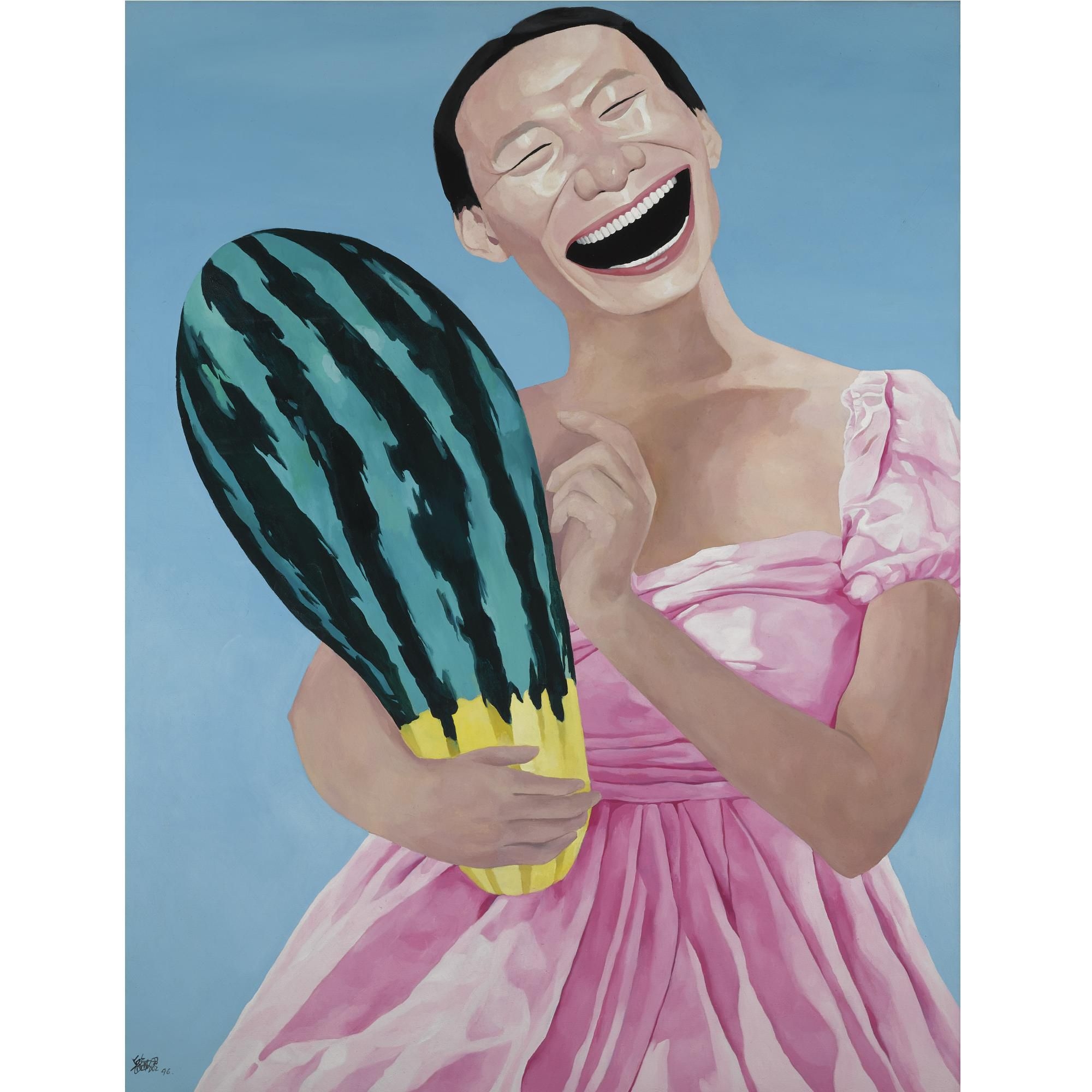 Yue Minjun | Untitled | MutualArt