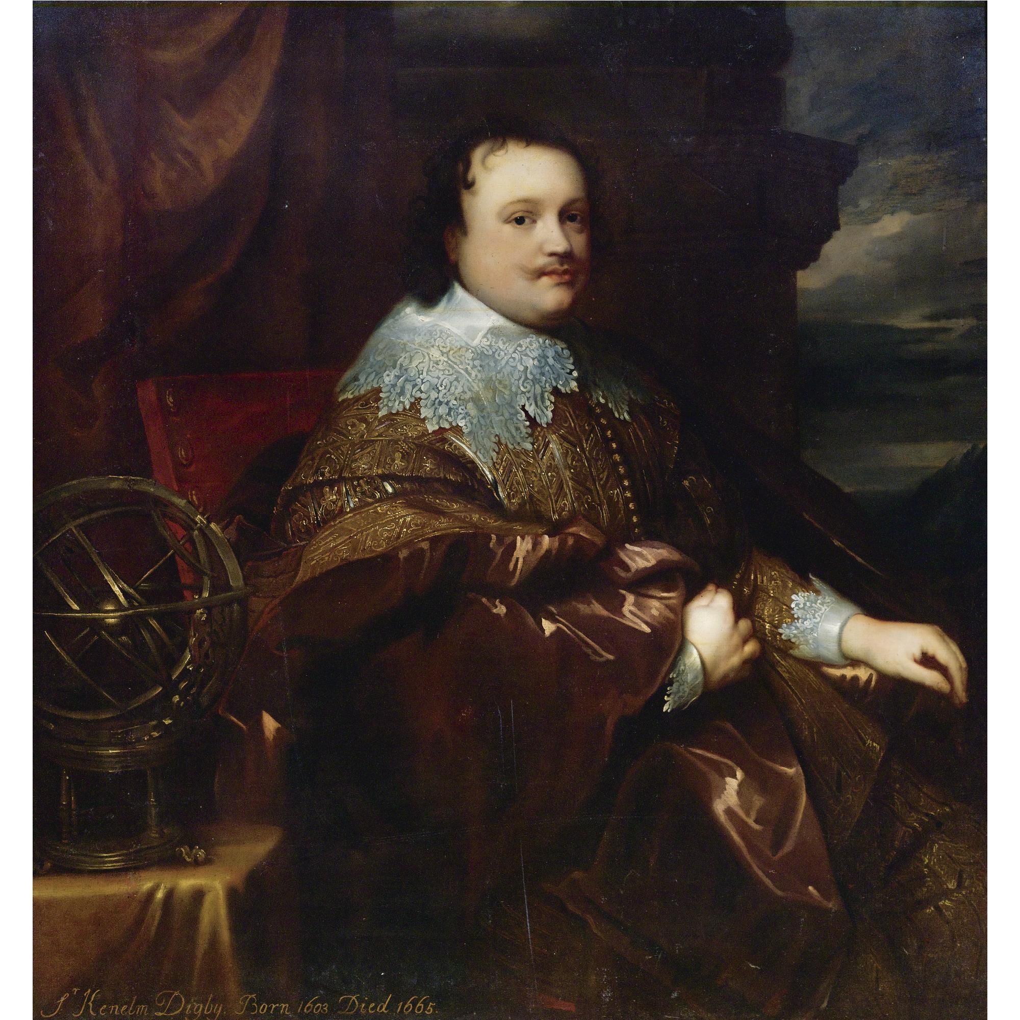 Anthony van Dyck | Portrait of Sir Kenelm Digby | MutualArt