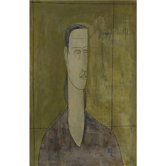 Bernard Buffet | Portrait (1949) | MutualArt