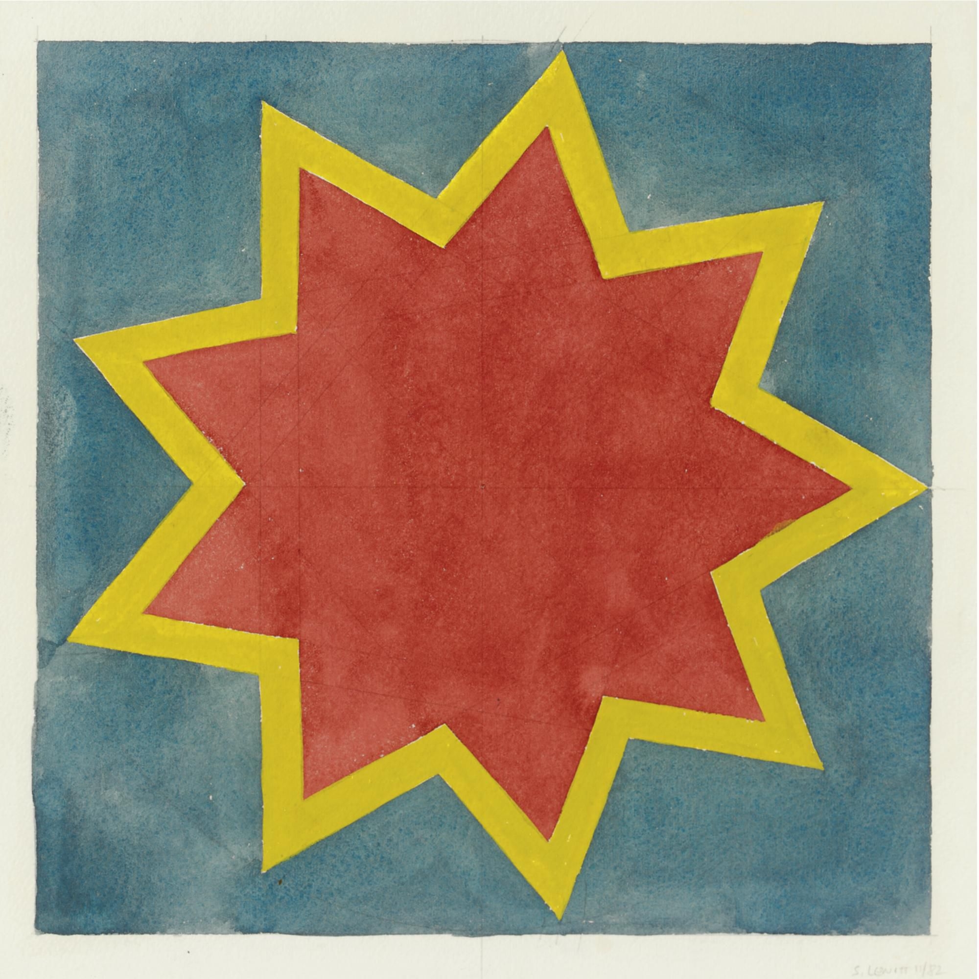 Sol LeWitt | Untitled (Nine Point Star) | MutualArt