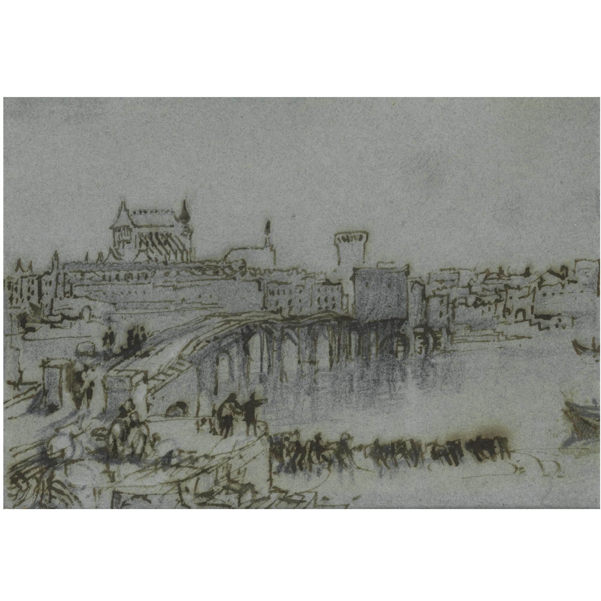 Joseph Mallord William Turner | The Confluence of the Seine and the ...