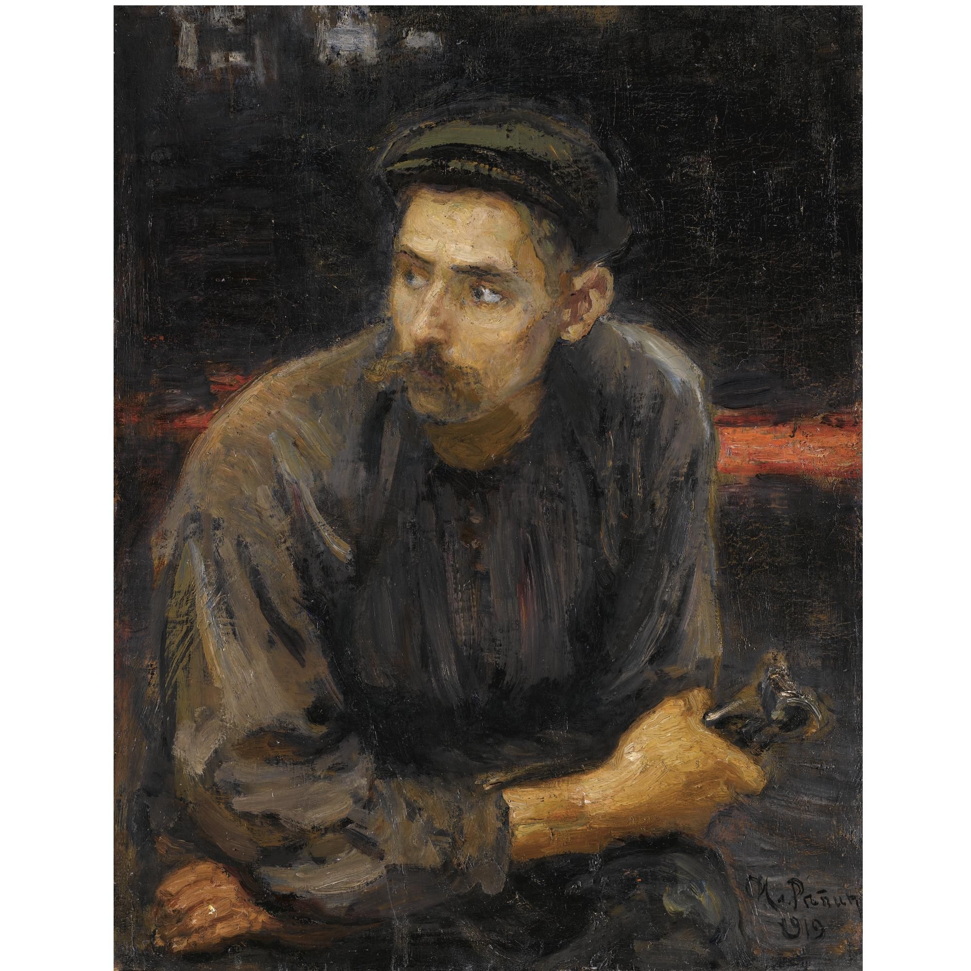 Ilya Repin | PORTRAIT OF VERA REPINA (1872-1948) | MutualArt