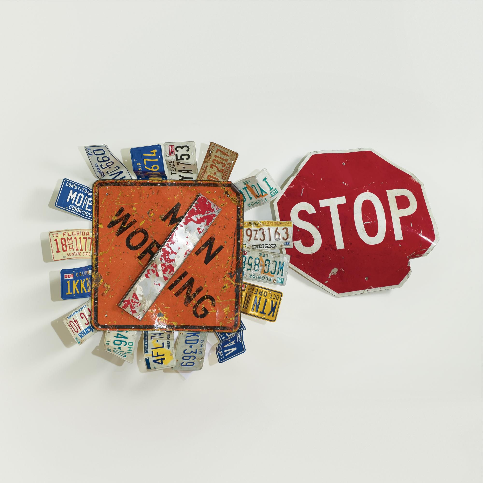 Robert Rauschenberg | TRACER (1962) | MutualArt