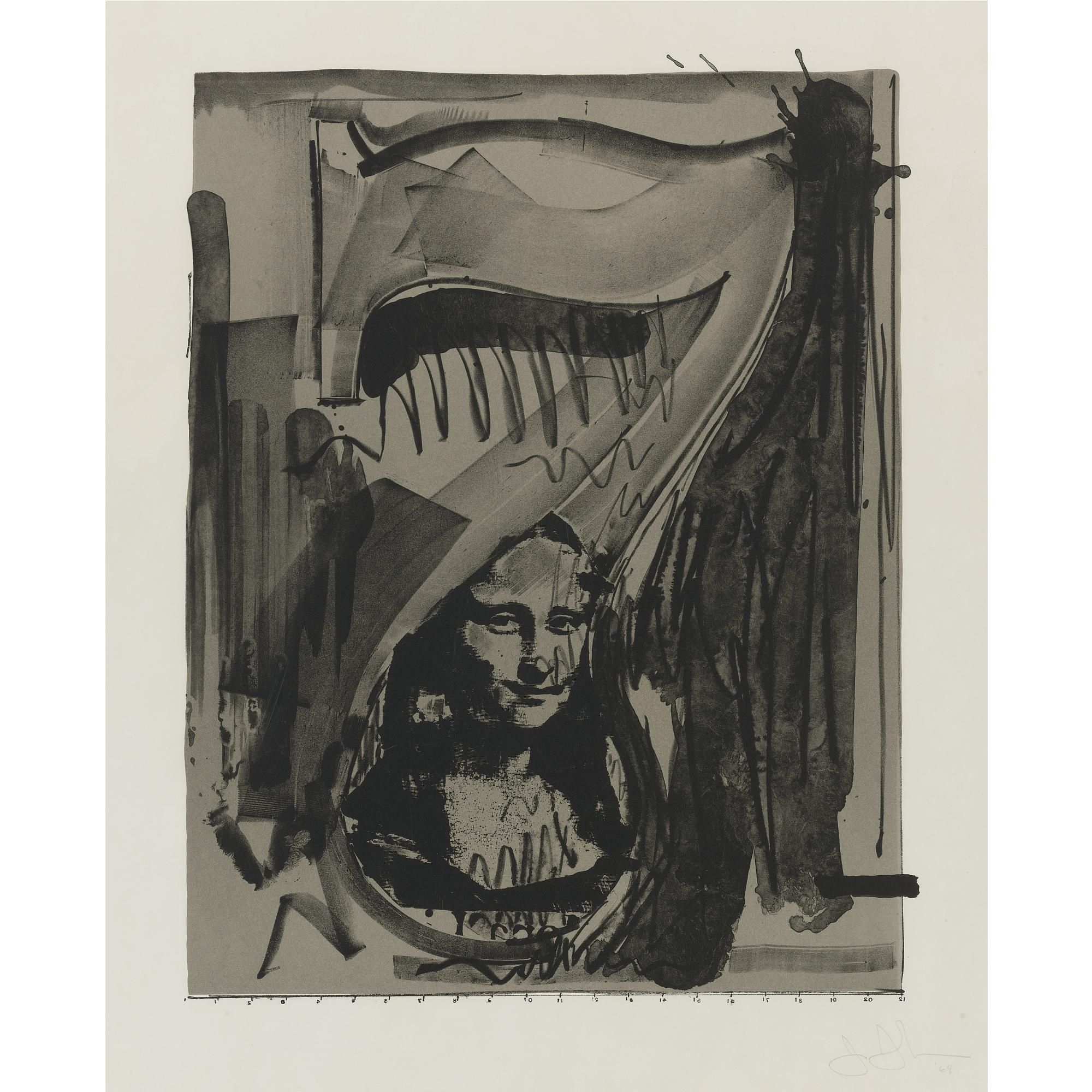 Jasper Johns | Figure 1 (ULAE 60) | MutualArt