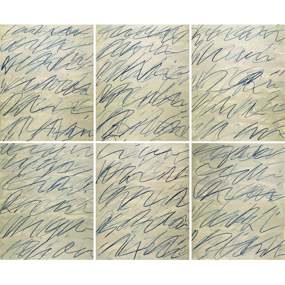 Cy Twombly | Roman Notes (Bastian 21-26) | MutualArt