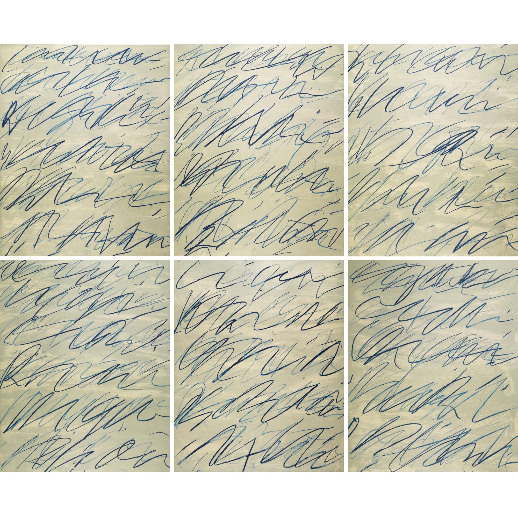 Cy Twombly | Roman Notes (Bastian 21-26) | MutualArt