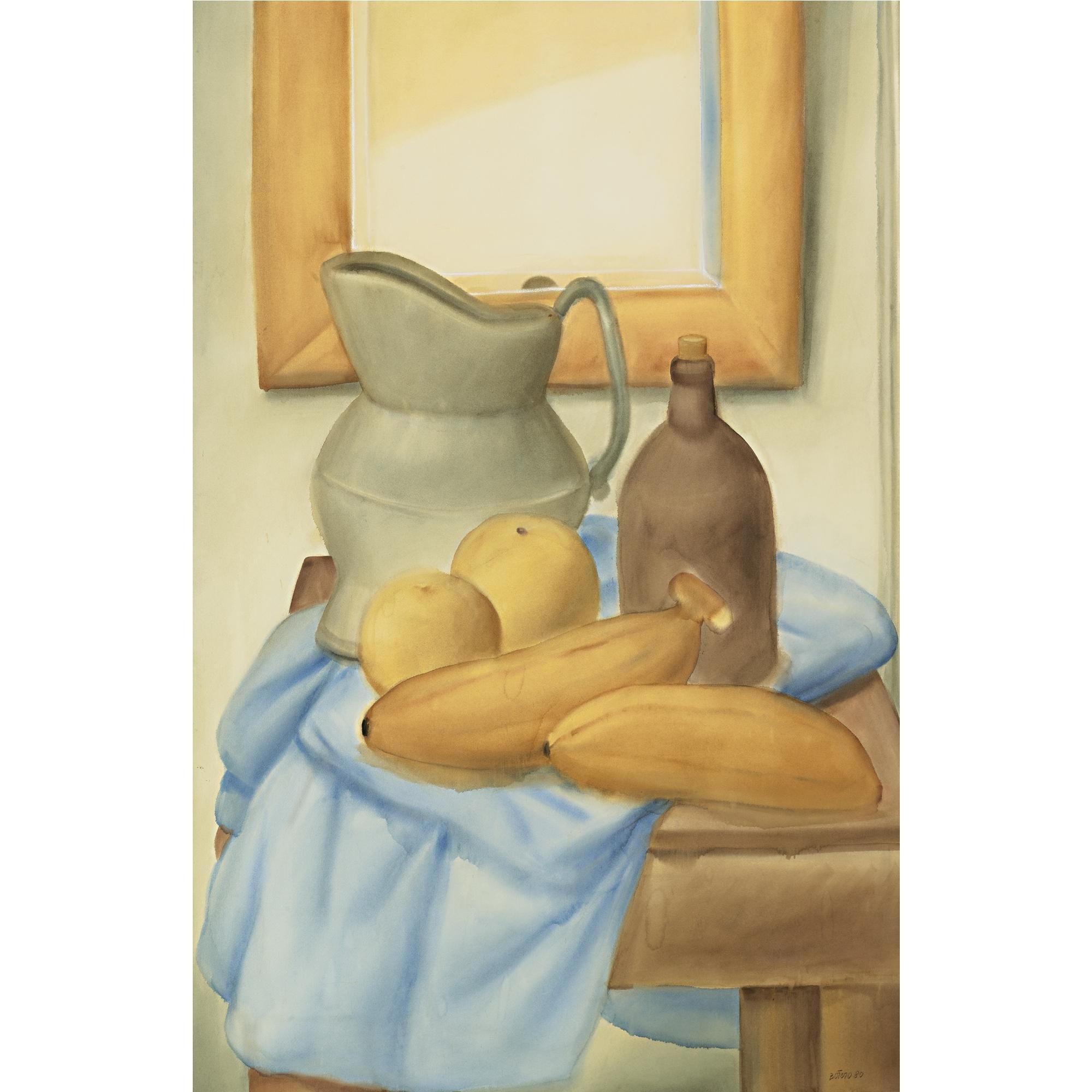 Fernando Botero | Still Life with Fruits | MutualArt